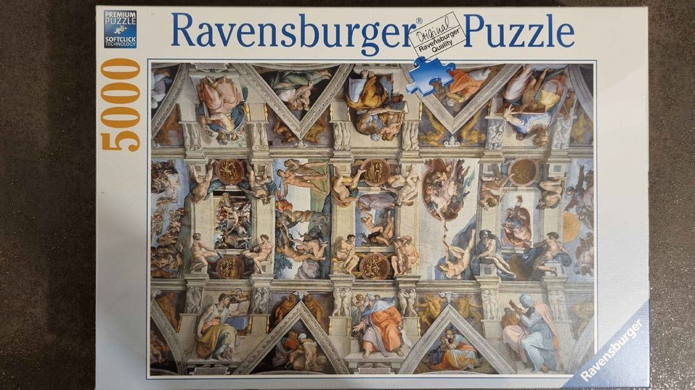 Ravensburger Sistine Chapel 5000pc Puzzle (Neu und originalverpackt) in ...