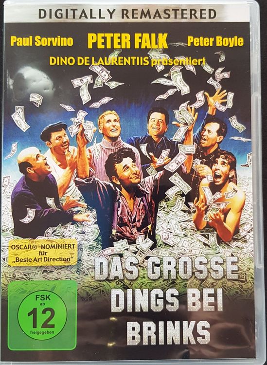 Das große Dings bei Brinks. Peter Falk, Paul Sorvino (DVD) (Nuovo (secondo la descrizione)) a ...