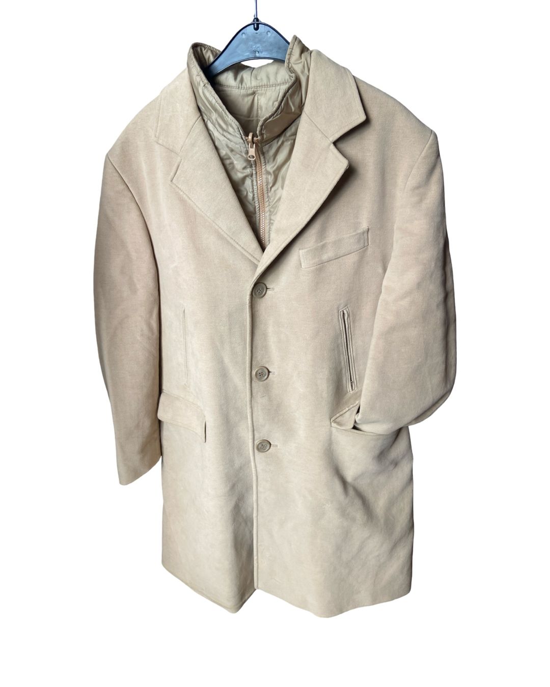 Della Valentina Sartoriale manteau 3-en-1 coton beige (D'occasion) à ...