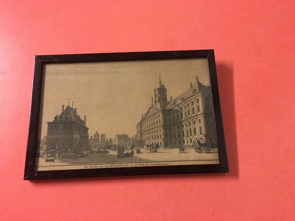 Antike Bild vermutlich Stich ? Signiert Datiert 1743 | Kaufen auf Ricardo