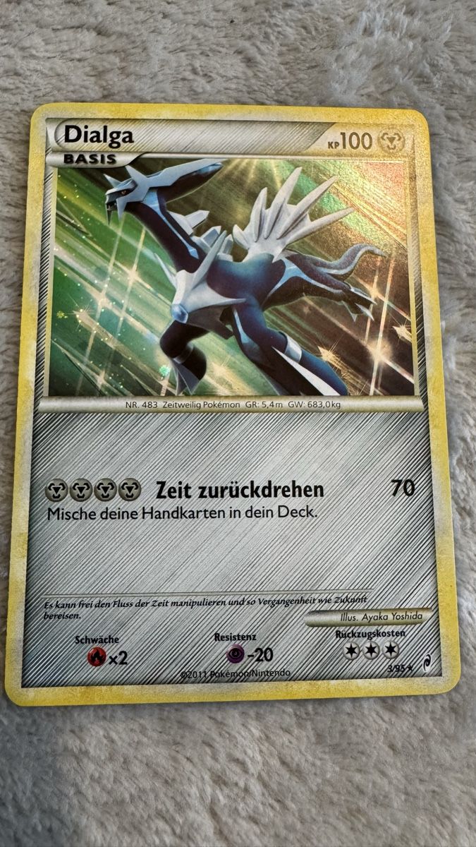 Dialga Pokemon Karte - Holo 🇩🇪 (Neu (gemäss Beschreibung)) in Dietlikon ...