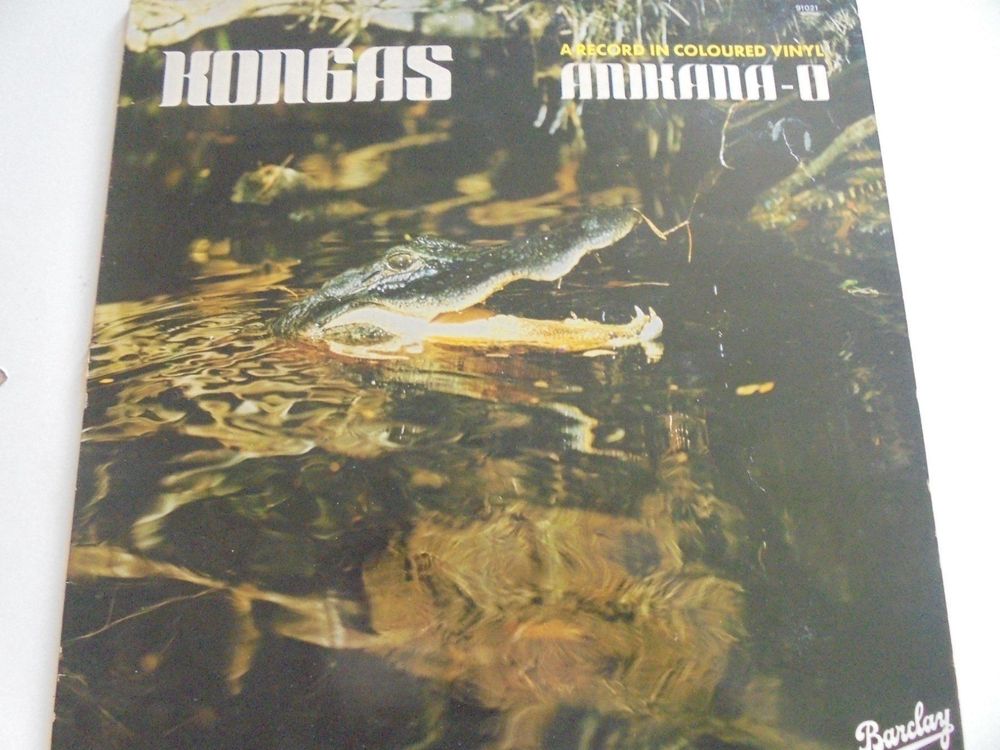 Kongas " Anikana " ( Tribal Disco ) LP Grüne Vinyl Disco (Gebraucht) in ...