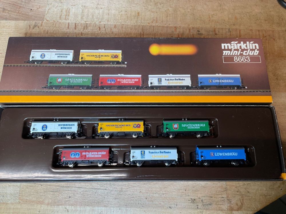 Marklin Z 8663 Set Guterwagen (Neu und originalverpackt) in Hauterive ...