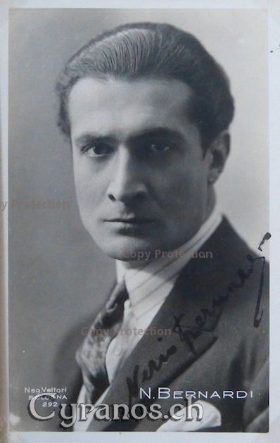 Nerio Bernardi (1899-1971) Schauspieler - sign. Foto (Gebraucht) in ...