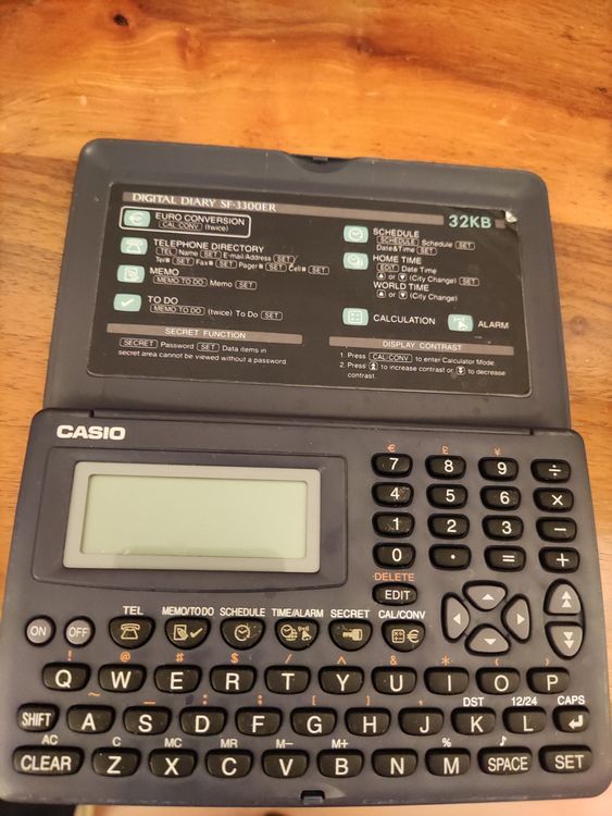 Casio Digital Diary SF 3300 ER 32 KB (Gebraucht) in Solothurn für CHF 9 ...