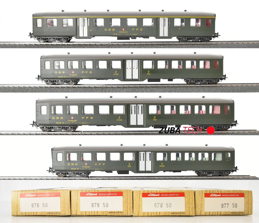 Liliput 3x Leichtstahlwagen SBB H0 GS mit OVP | Kaufen auf Ricardo