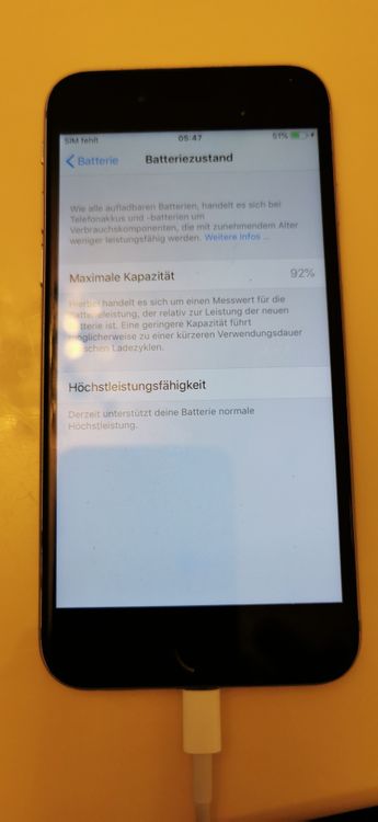 Iphone 6 (Gebraucht) in Lyss für CHF 20 – mit Lieferung auf Ricardo kaufen