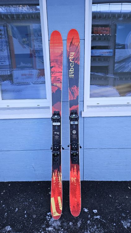 Freeride Ski mit Bindung, Liberty 182mm, 96 breit | Kaufen auf Ricardo