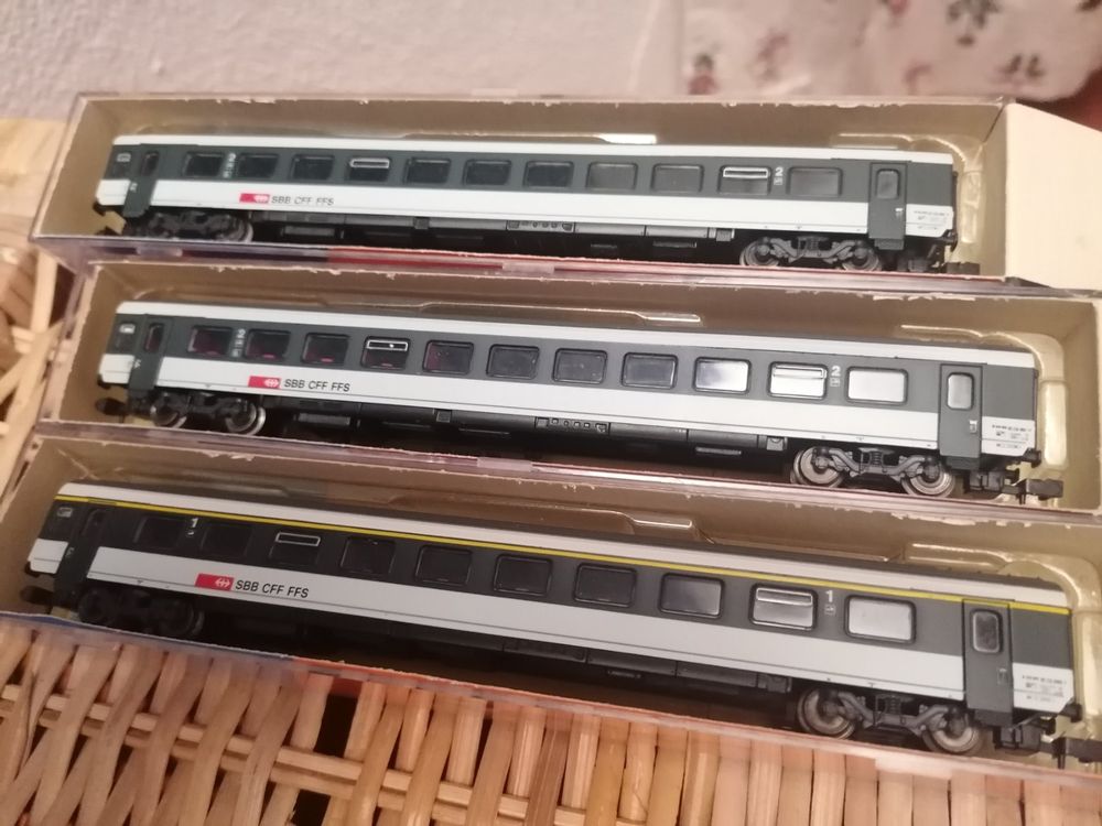 3x ROCO SBB Eurocity EWIV Wagen | Kaufen auf Ricardo