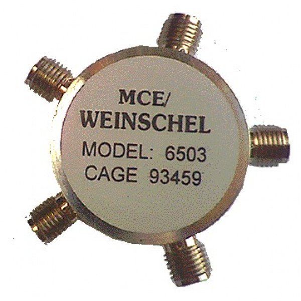 4 WAY POWER DIVIDER MCE / WEINSCHEL (lot of 5) DC - 2GHz (Gebraucht) in ...