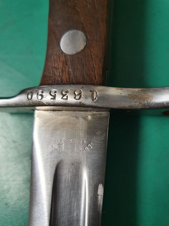 Sägebajonett M1906 Faschinenmesser Bajonett Armee Epee | Kaufen auf Ricardo