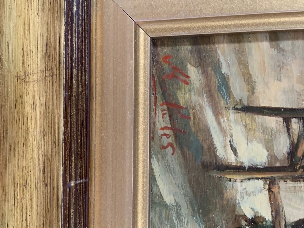 Künstler im Atelier Gemälde unleserlich Signiert (Gebraucht) in Root für CHF 105 – mit Lieferung ...