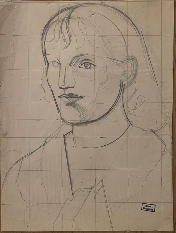 Hans Rohner (1898-1972) Zeichnung mit Nachlass Stempfel (Gebraucht) in ...