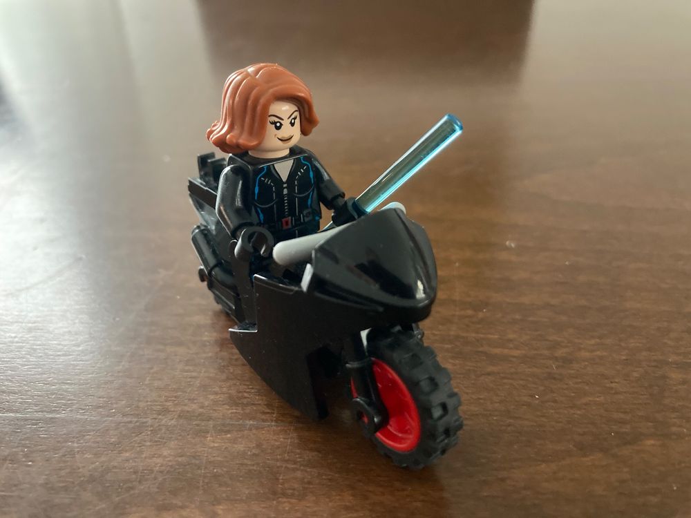 Lego Black Widow sh186 Mini Figur Marvel 76032 Avengers Hero (Neu ...