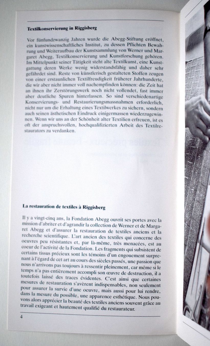 RAR Textil Konservierung Textilien antik Textilkunde Abegg (Gebraucht ...