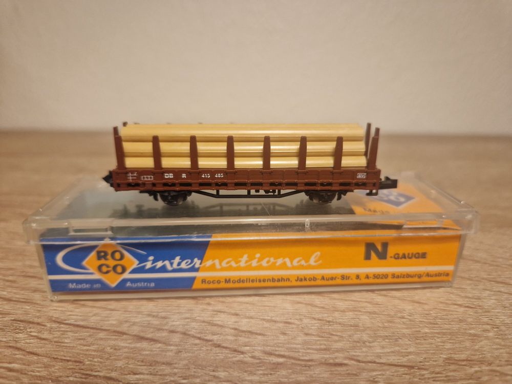 Roco N 2314 Rungenwagen DB OVP NEU (Neuf avec emballage d'origine) à St ...