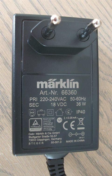 Märklin Schaltnetzteil 66360; neu | Kaufen auf Ricardo