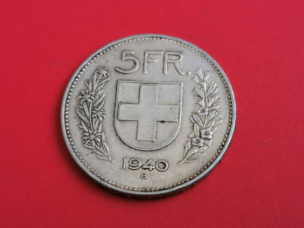 5 Franken - 1940 | Kaufen auf Ricardo