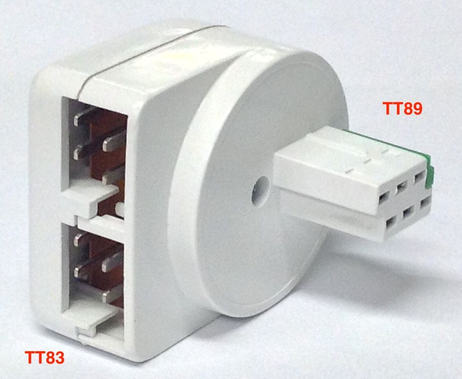 Maxxtro SZ22/WT Telefon Zwischenstecker ZS90 TT89-zu-TT83 (Neu (gemäss ...