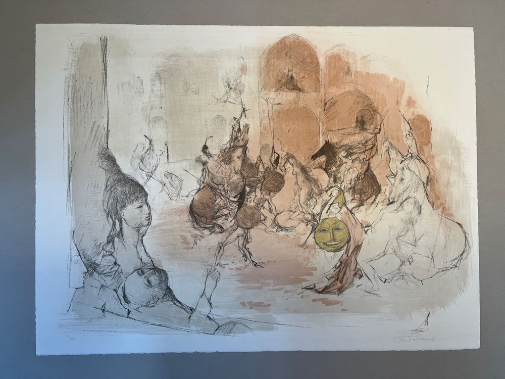 aus Grafiksammlung Lithografie von Otto Bachmann 1969 (Gebraucht) in ...
