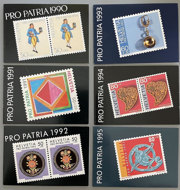1990-1995 Pro Patria MH ES KW 150.- | Kaufen auf Ricardo