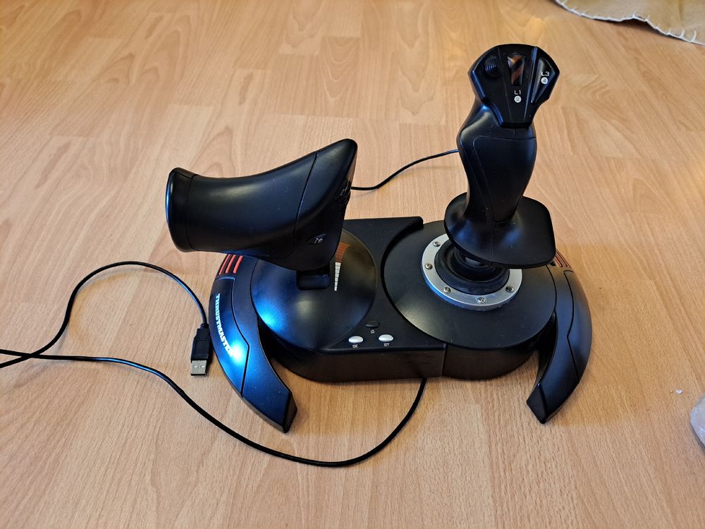 Thrustmaster T.Flight Hotas X Joystick + Throttle PC, PS3 (Gebraucht ...