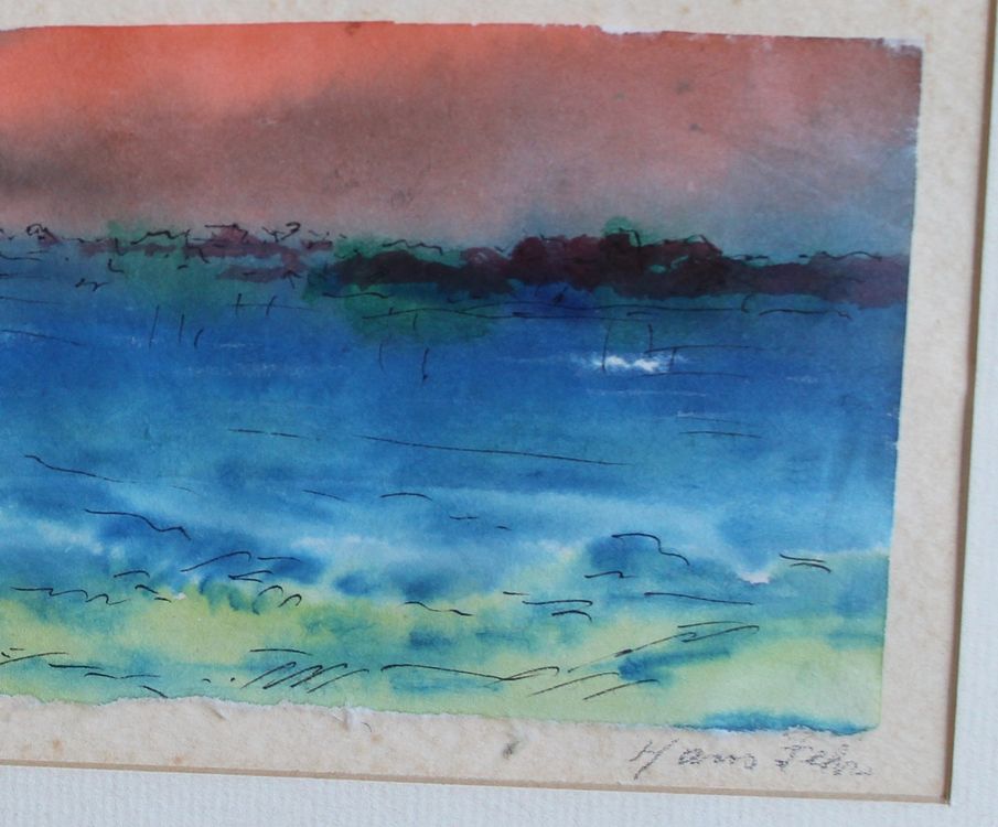 Hans Fehr 1874-1961 Schüler von E. Nolde Aquarell signiert (Gebraucht) in Zürich für CHF 30 ...