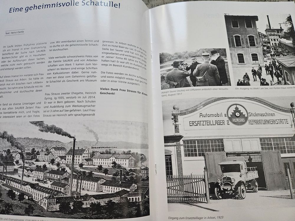 Saurer Gazette NR 106 3/18 Saurer 5 AE Saurer 2C xa (Gebraucht) in ...
