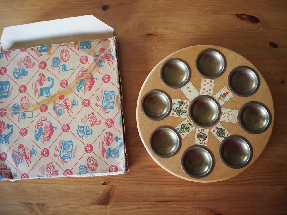 Pochen, Antikes Pochbrett von Kibri 293, Familienspiel (Gebraucht) in ...