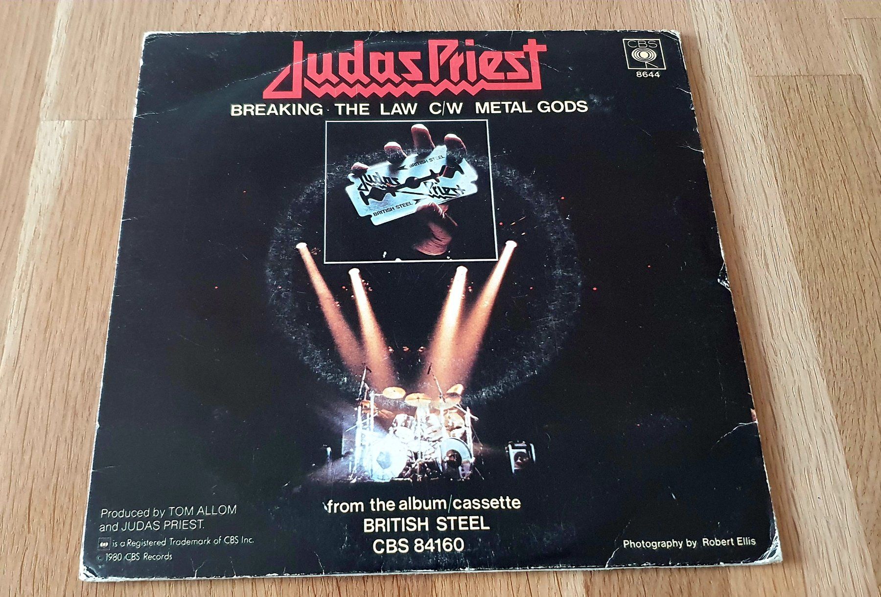 JUDAS PRIEST, Breaking the Law, UK Single, NEUWERTIG! (Gebraucht) in ...