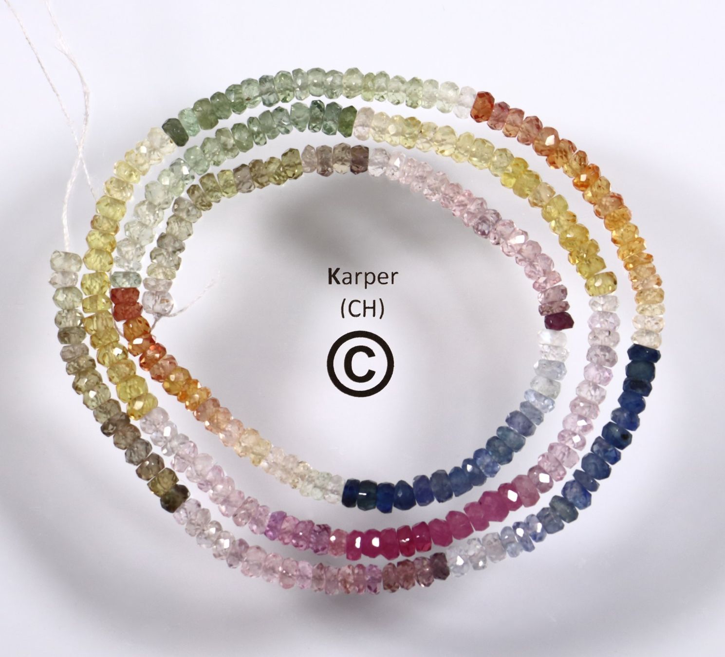 Saphir Strang / Rang Saphir, Fac. 42 cm (Neu und originalverpackt) in Neuchâtel für CHF 199 ...