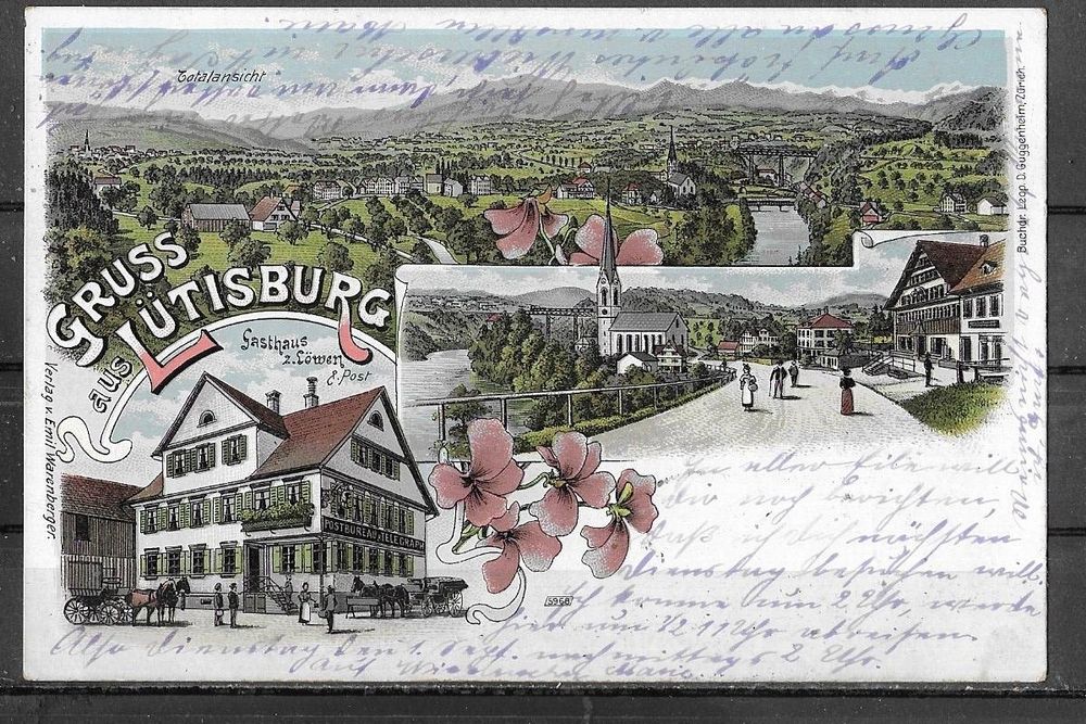 Sg Gruss Aus Lütisburg 1903 Litho Kaufen Auf Ricardo