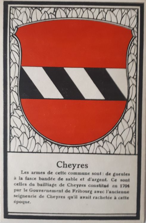 Armoiries Cheyres (Gebraucht) in Bulle für CHF 4 – mit Lieferung auf ...