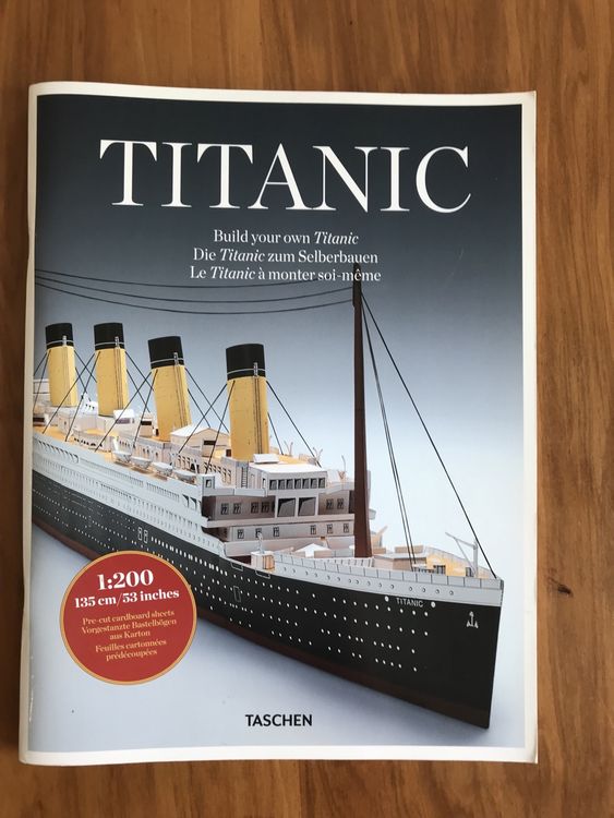 Titanic. Modell von Taschen.pocket 1:200 (Gebraucht) in luzern für CHF 10 – mit Lieferung auf ...