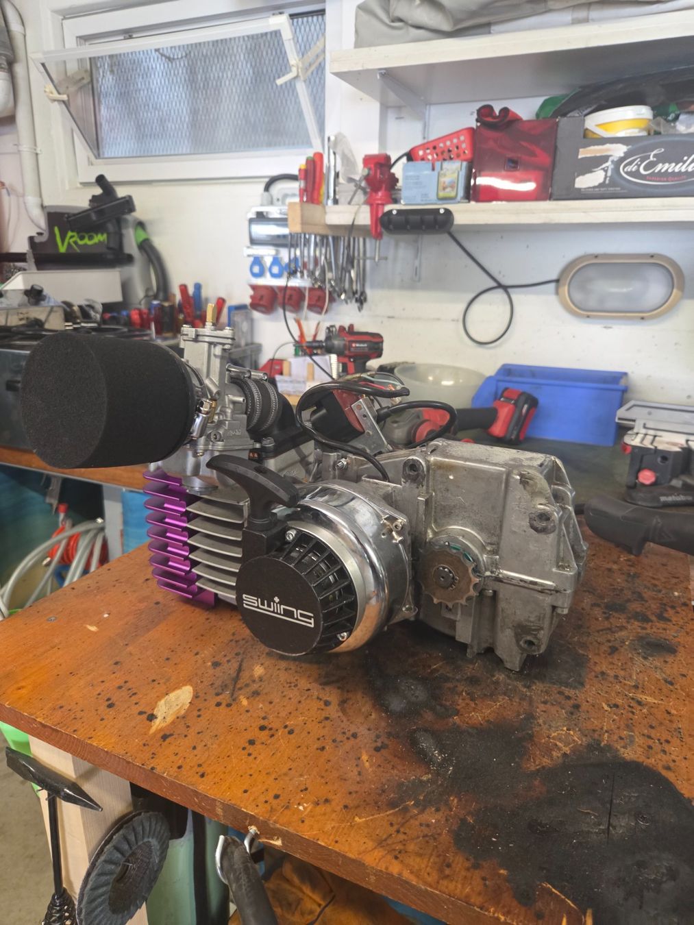 Puch Maxi E50 High End Renn Motor mit Italkit. (Neu (gemäss ...