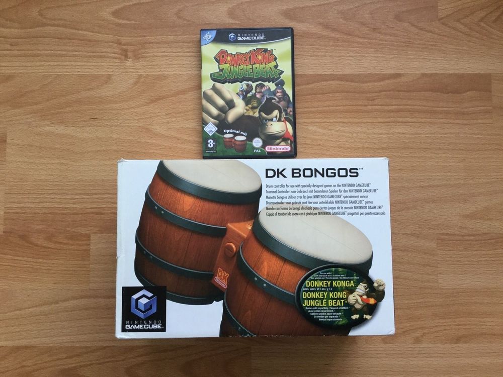 Donkey Kong Bongos Gamecube mit Spiel (Gebraucht) in Basel für CHF 67.9 ...