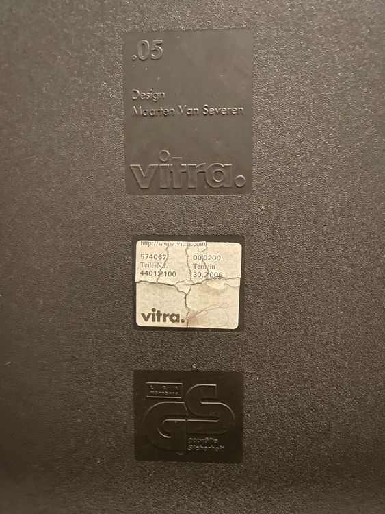 2 Vitra .05 Stühle Design Maarten Van Severen - Top Zustand! (Gebraucht ...
