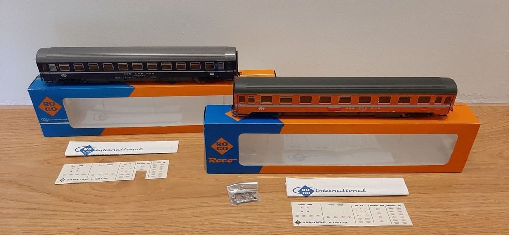 Roco AC (für Märklin) 4236D und 4234A SBB Eurofima (Gebraucht) in für ...