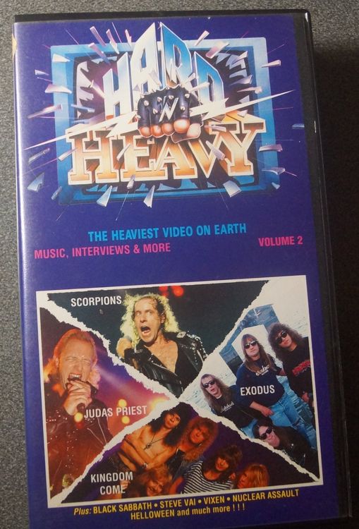 Hard 'n' Heavy Vol. 2 VHS Kassette - Seltenes Sammlerstück (Gebraucht ...