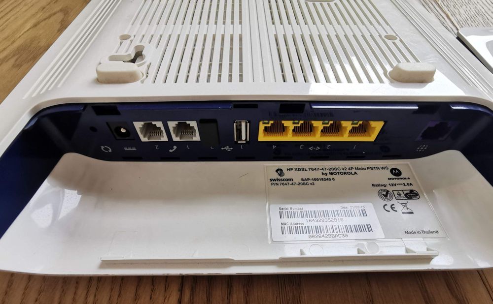 Swisscom Router Set (Gebraucht) in Spiegel b. Bern für CHF 15 – mit ...