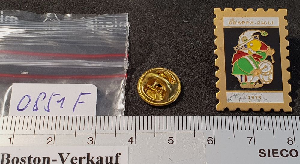O851F - Pin Basler Fasnacht Crappa-Zigli 1975 / 1994 | Kaufen auf Ricardo