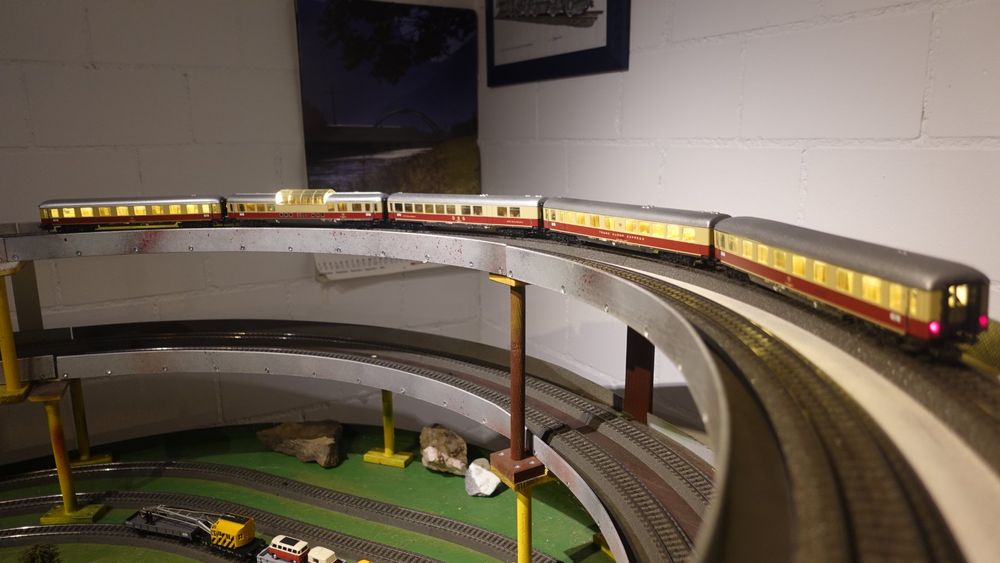 Märklin Personenzug TEE, Thin-Plate, LED-beleuchtet (Gebraucht) in ...