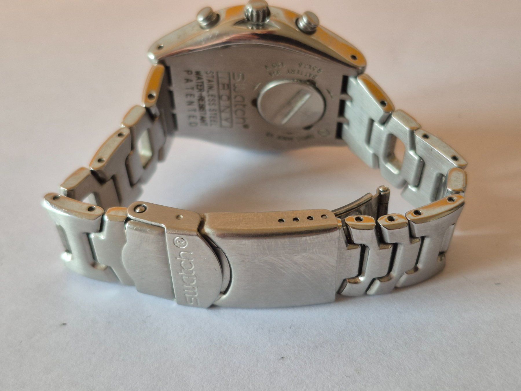 Swatch Irony in Pink aus den 90er mit neuer Batterie (Gebraucht) in ...