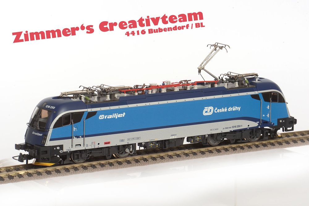 ROCO ÖBB Railjet im CD-Railjet Design., 1216 250-1, H0, GS, (Neu ...