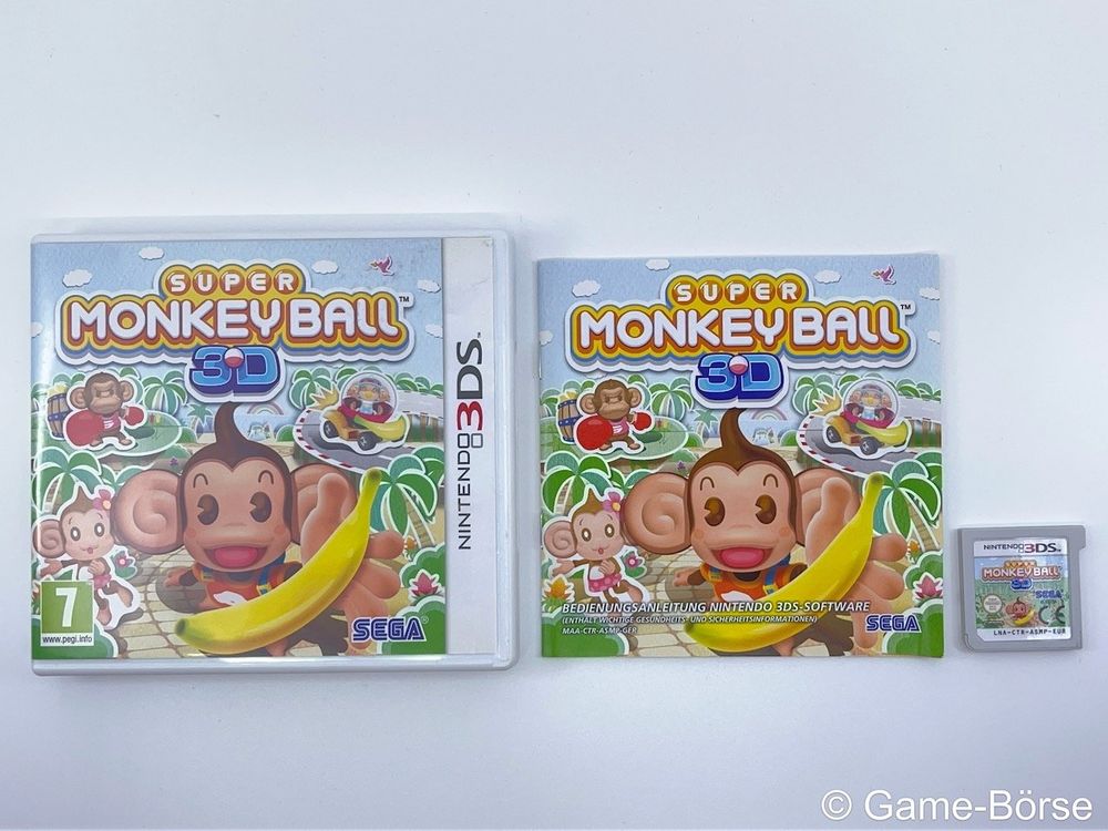 3DS Super Monkey Ball 3D (Gebraucht) in Illnau für CHF 25.5 – mit ...