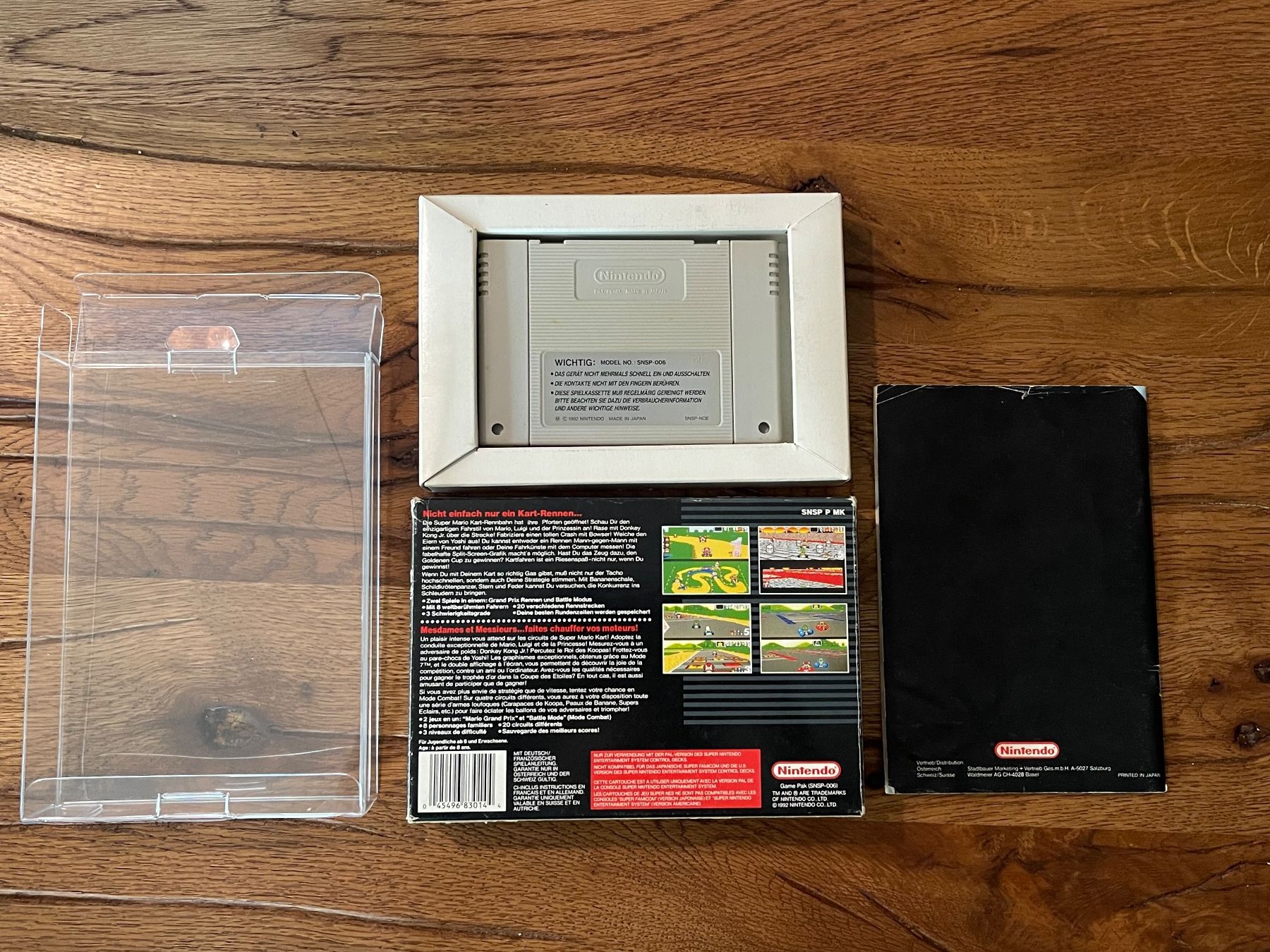 Super Mario Kart - SNES PAL - guter Zustand Nostalgiealarm ! (Gebraucht ...