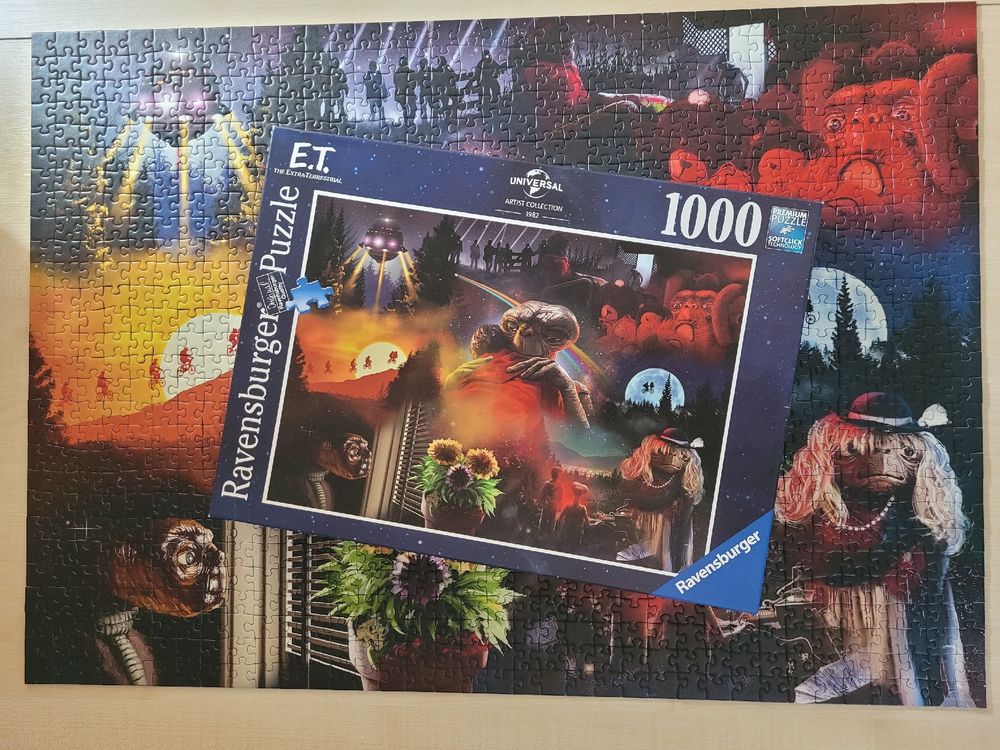 Ravensburger Puzzle "E.T. the extraterestrial" 1000tlg (Gebraucht) in ...