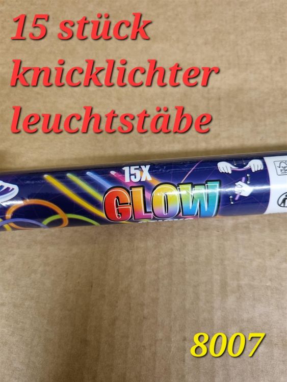 15x Knicklichter Leuchtstäbe (Neu und originalverpackt) in Wolfhalden für CHF 2 – mit Lieferung ...