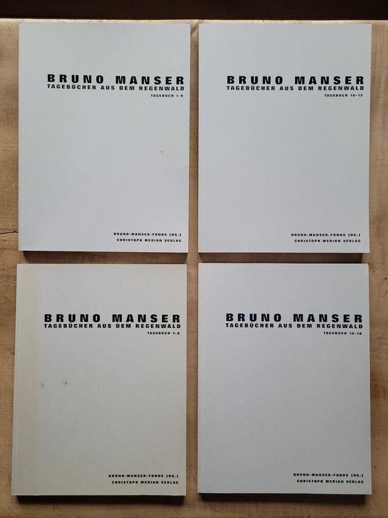 Bruno Manser Tagebücher aus dem Regenwald 1984-1990 (Gebraucht) in ...