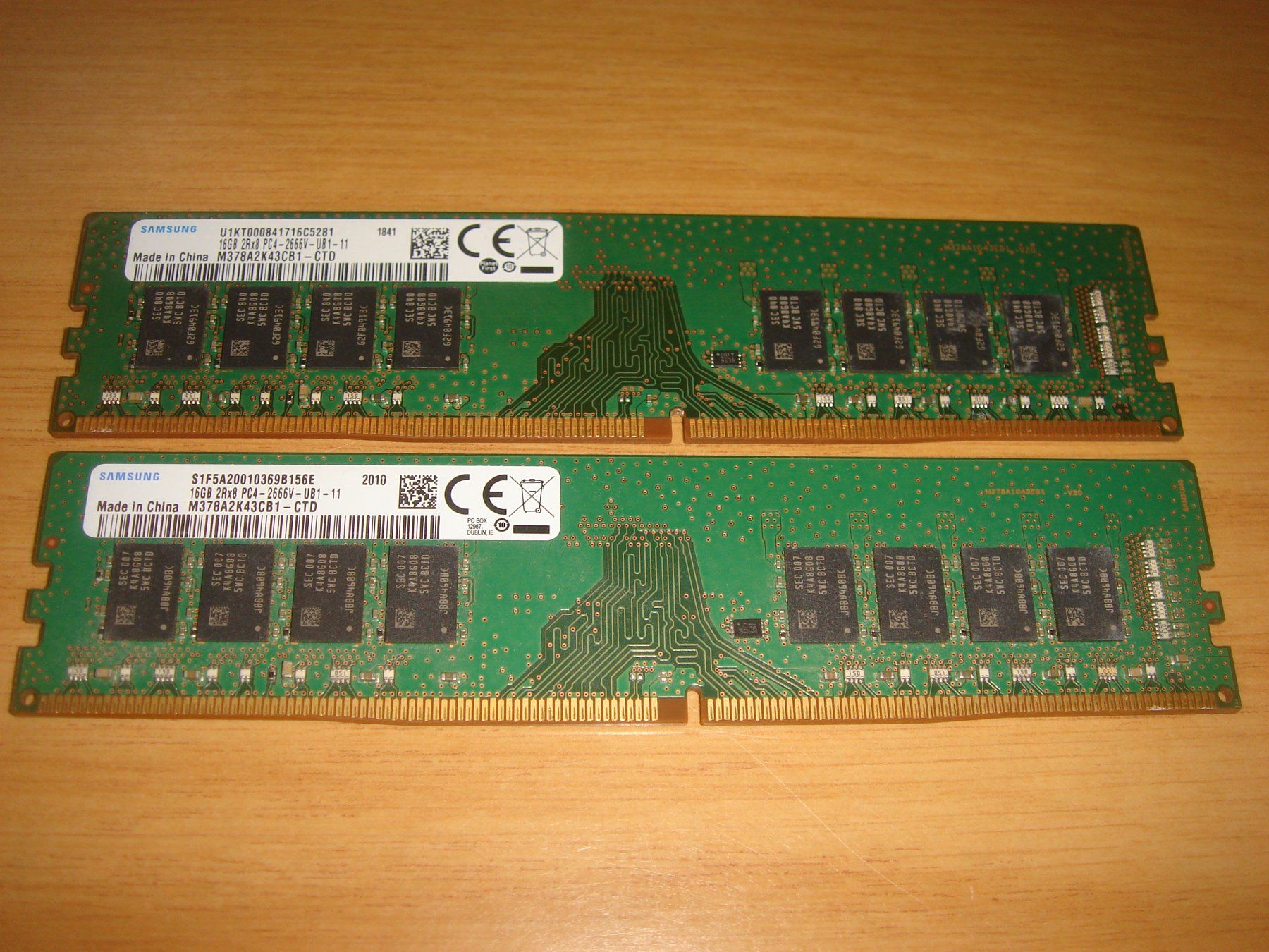 2 stück 16gb ddr4 2666 RAM für Computer. (Gebraucht) in St. Gallen für ...